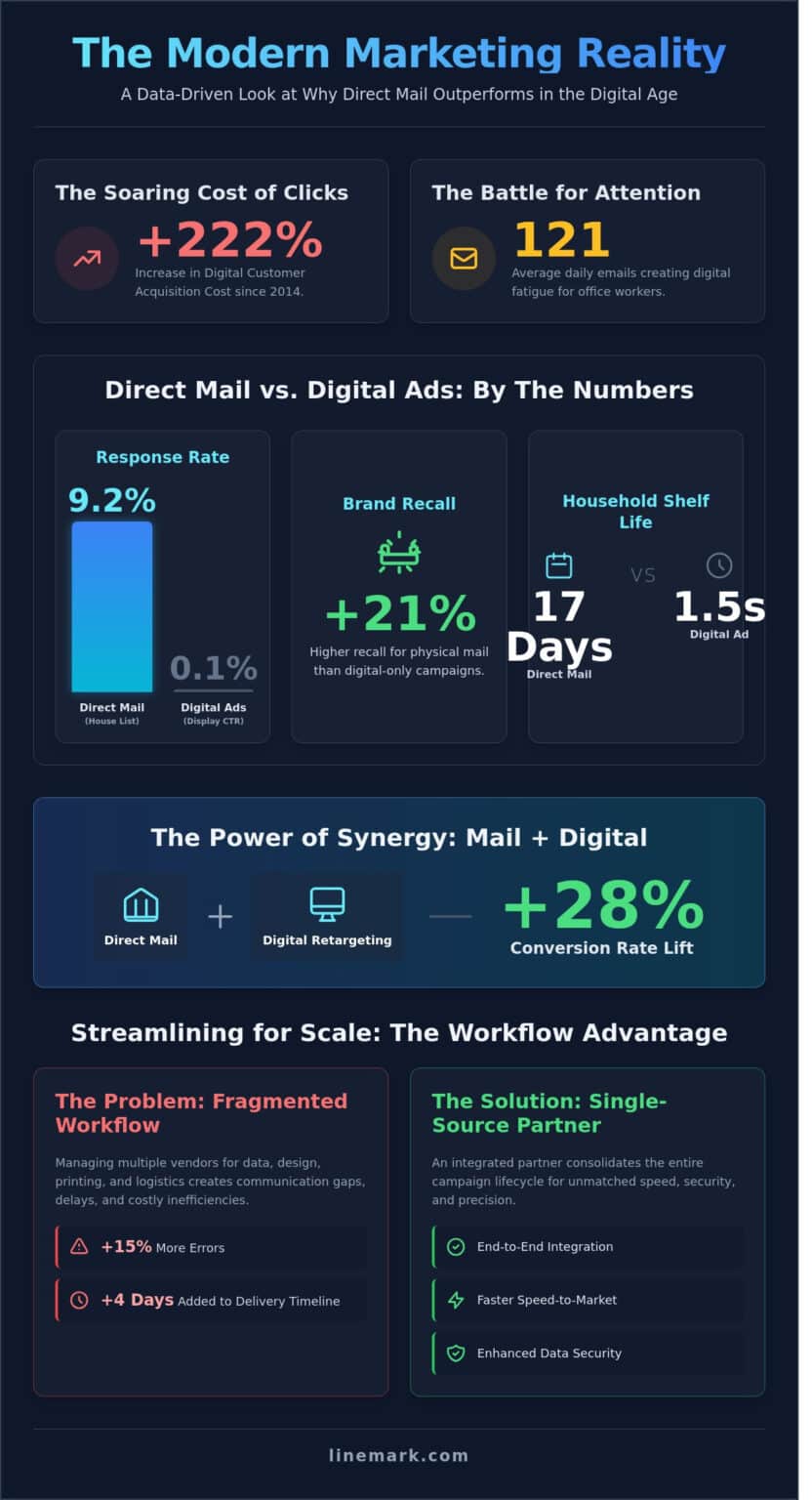 Direct Mail Marketing in 2026: The Comprehensive Strategic Guide | Linemark